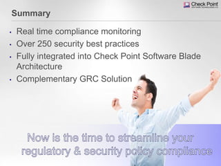Check Point: Compliance Blade | PPTX