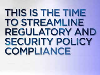 Check Point: Compliance Blade | PPTX