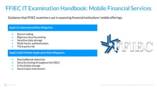 Solving for Compliance: Mobile app security for banking and financial ...