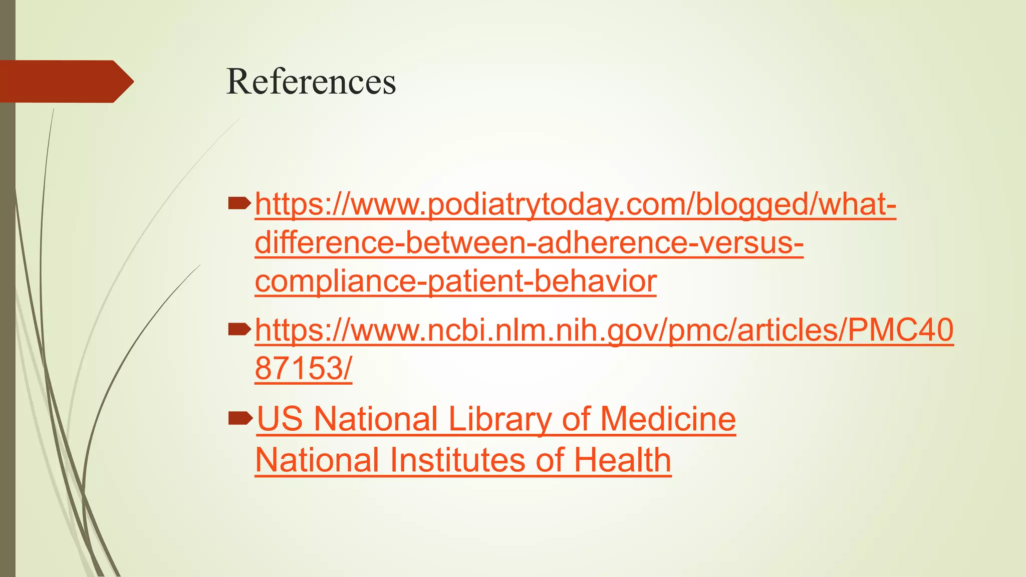 compliance” vs “adherence | PPTX