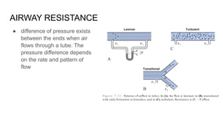 Compliance and lung mechanics in human body | PPTX