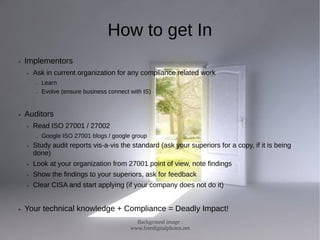 Compliance a career view | PDF