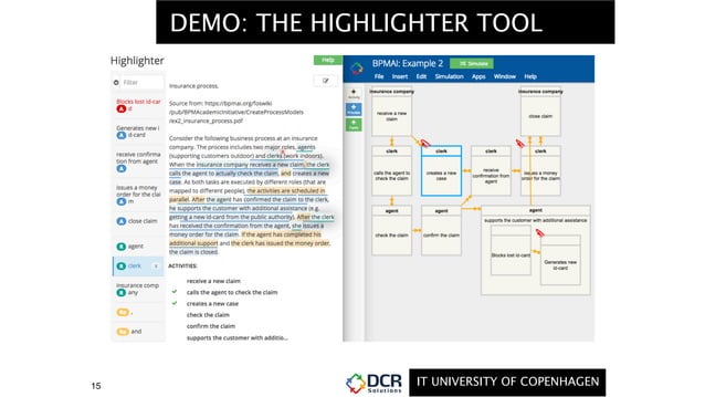 Compliance driven process development with DCR graphs | PPT