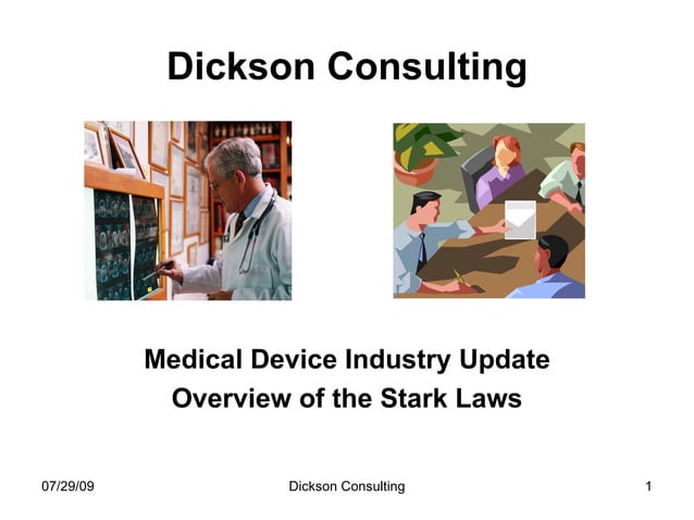 Compliance with Stark laws | PPT