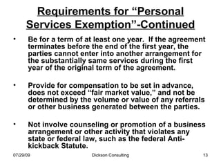 Compliance with Stark laws | PPT