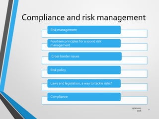 Compliance and risk management in ebanking | PDF