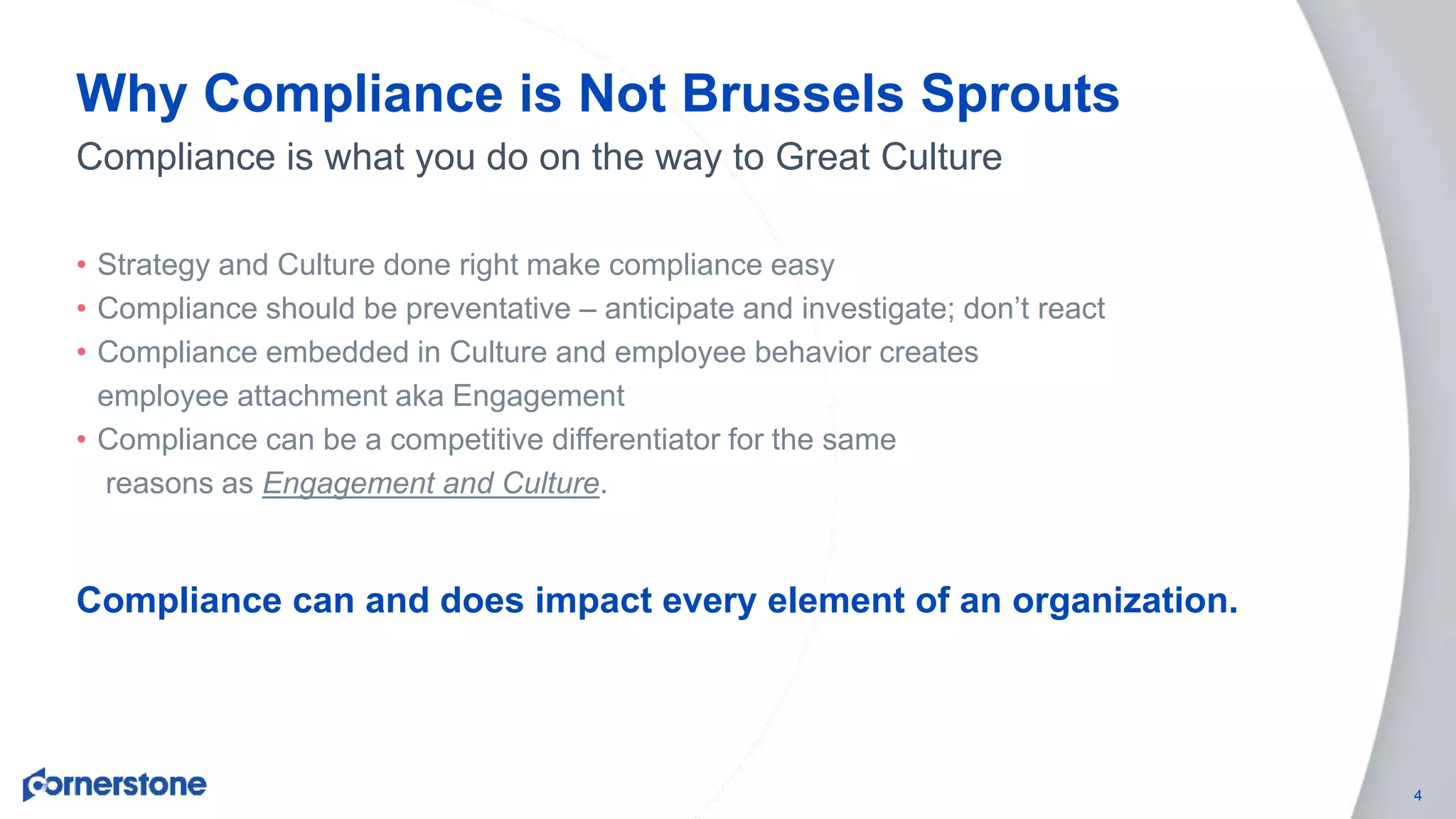 Compliance as Culture Strategy | PPTX
