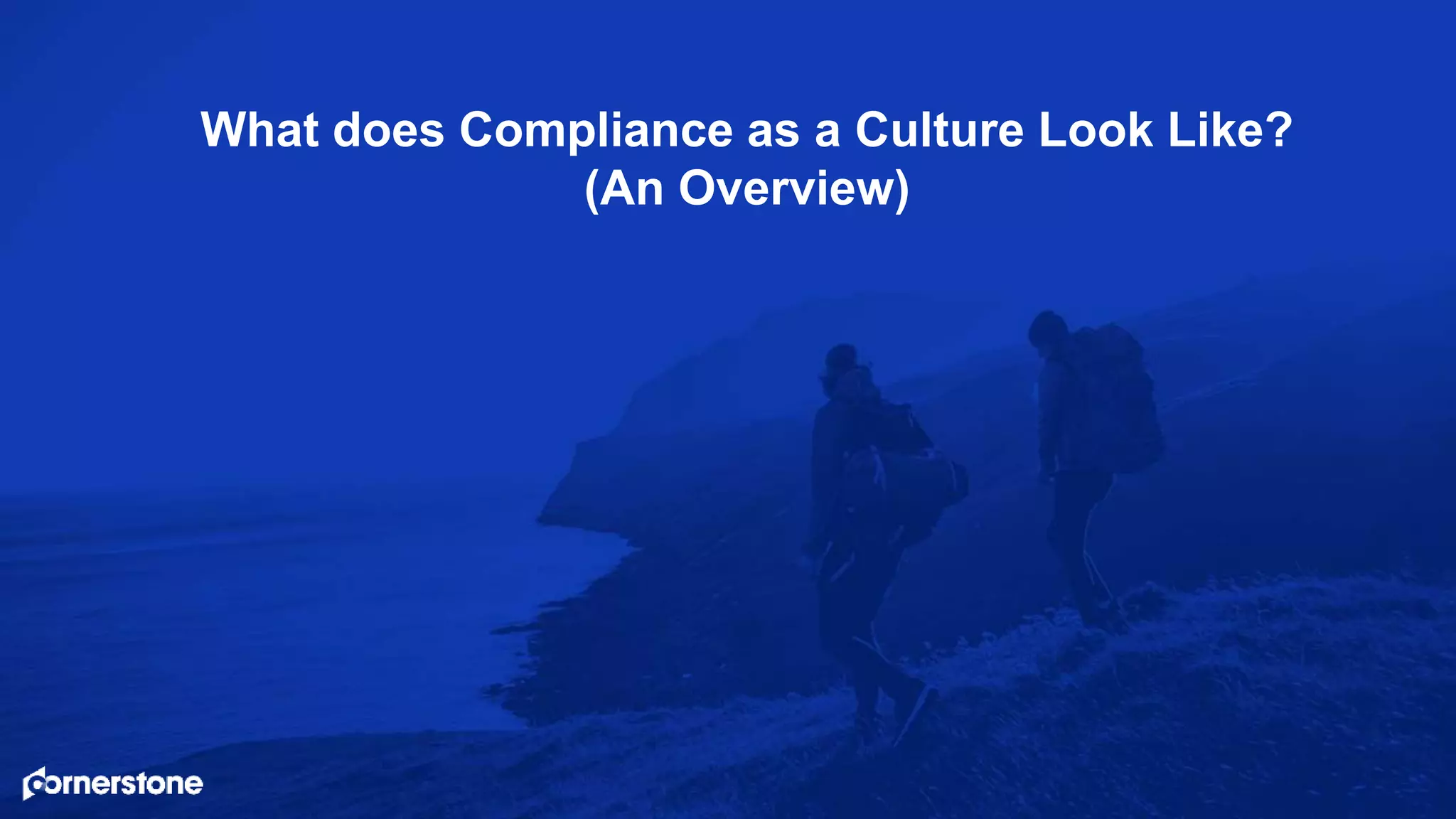 Compliance as Culture Strategy | PPTX