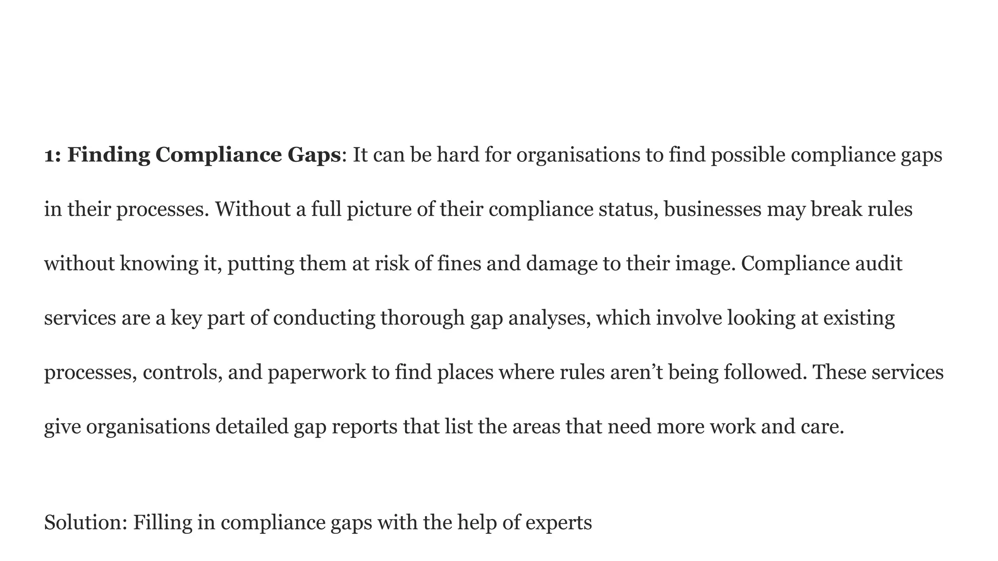 Compliance Audit Services | PPT