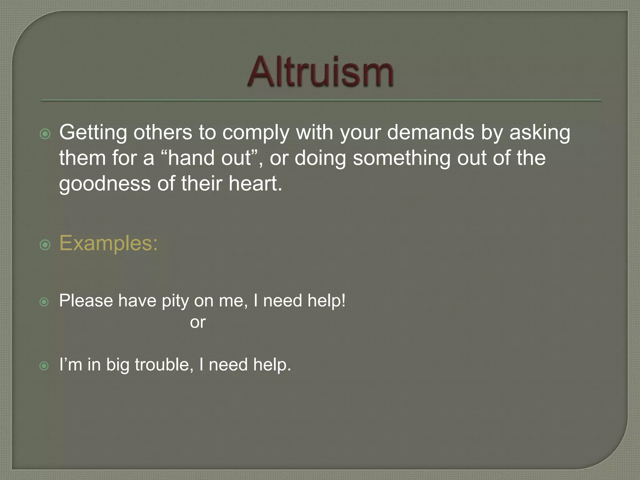 Compliance Gaining Strategies | PPTX