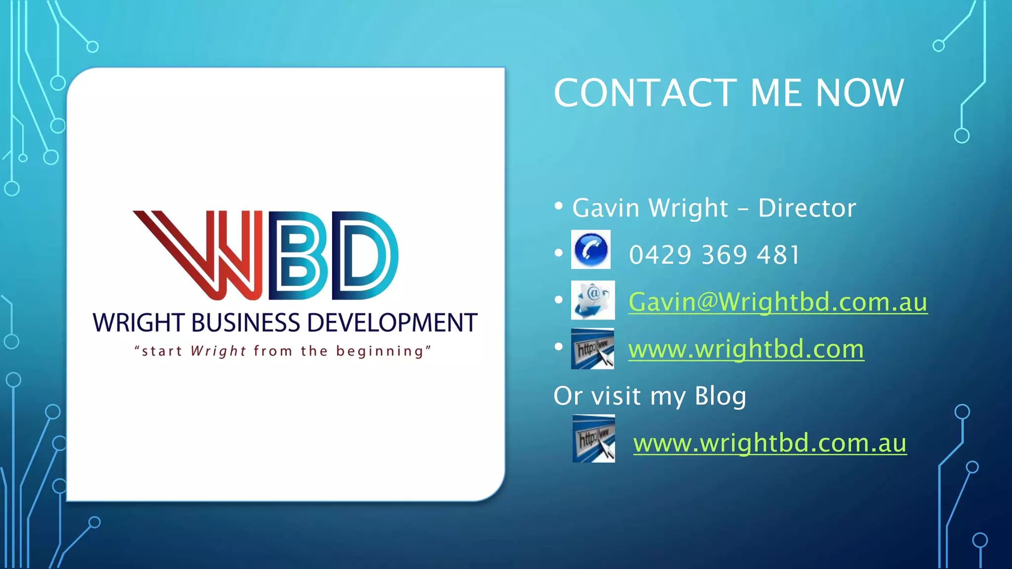 Compliance , Governance and You : By Gavin Wright | PPT