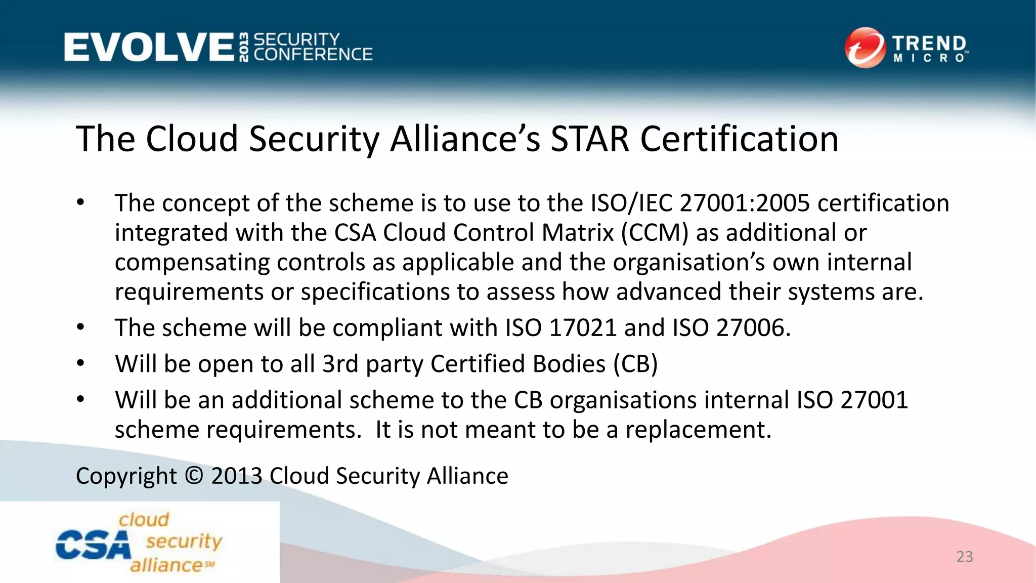 Compliance in Public Cloud & CSA Framework | PPT
