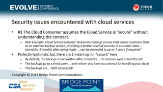 Compliance in Public Cloud & CSA Framework | PPT