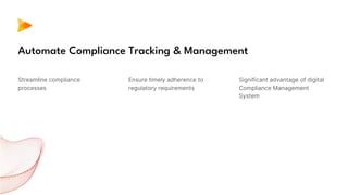 compliance management system | PPTX