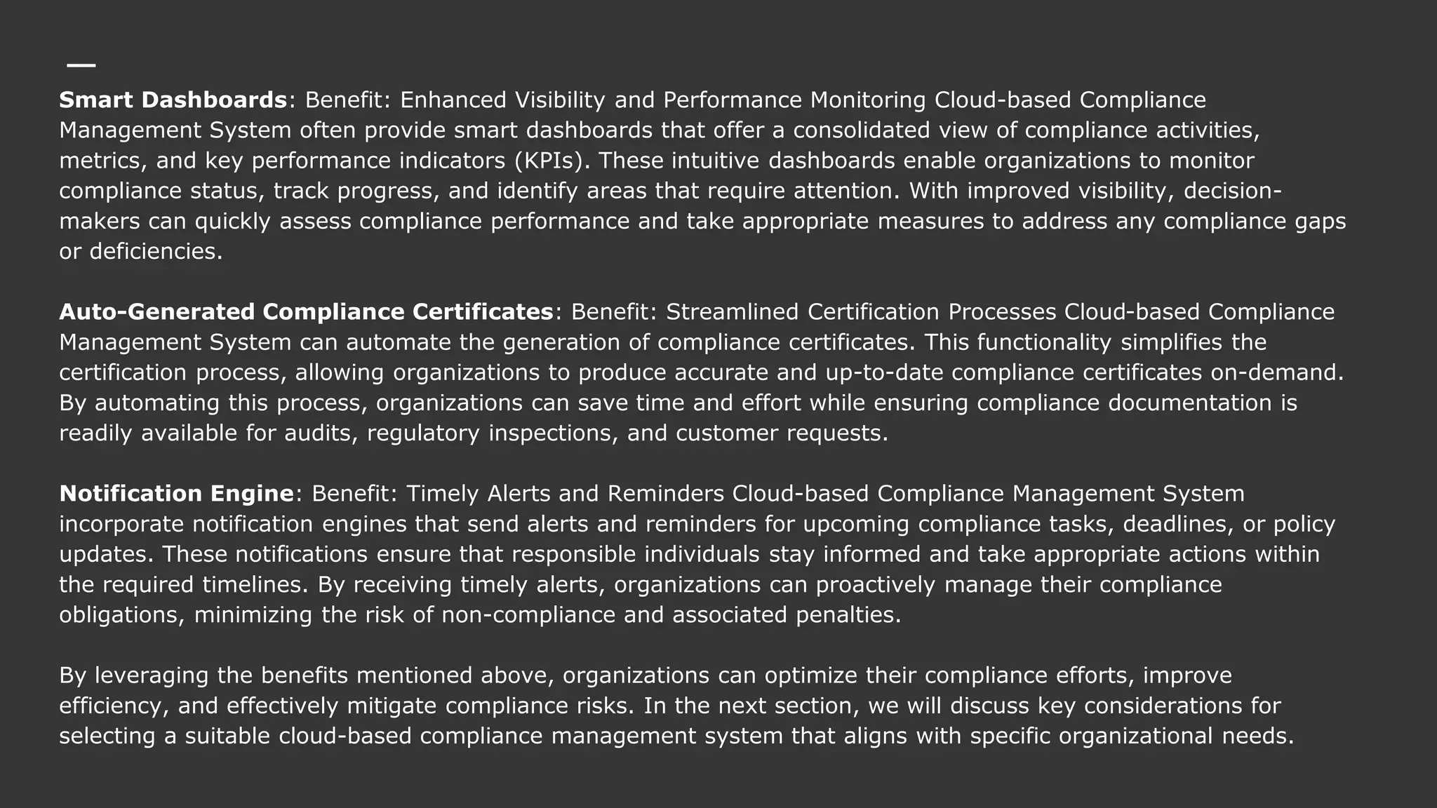 Compliance Management System | PPTX