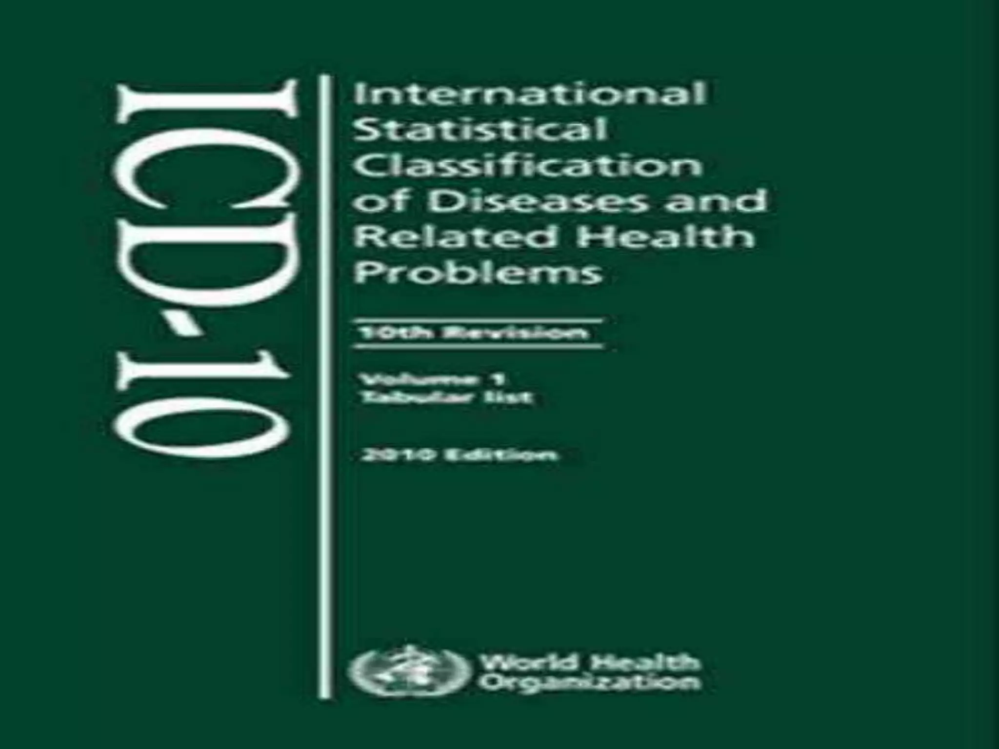 Compliance of icd 10 in hospitals of pune | PPTX