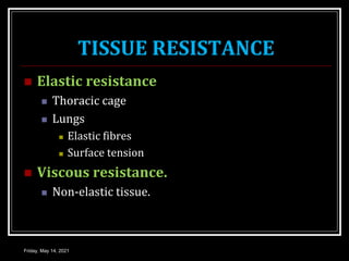 Compliance of lung | PPTX