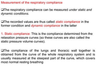 Compliance of the lungs and chest wall | PPT