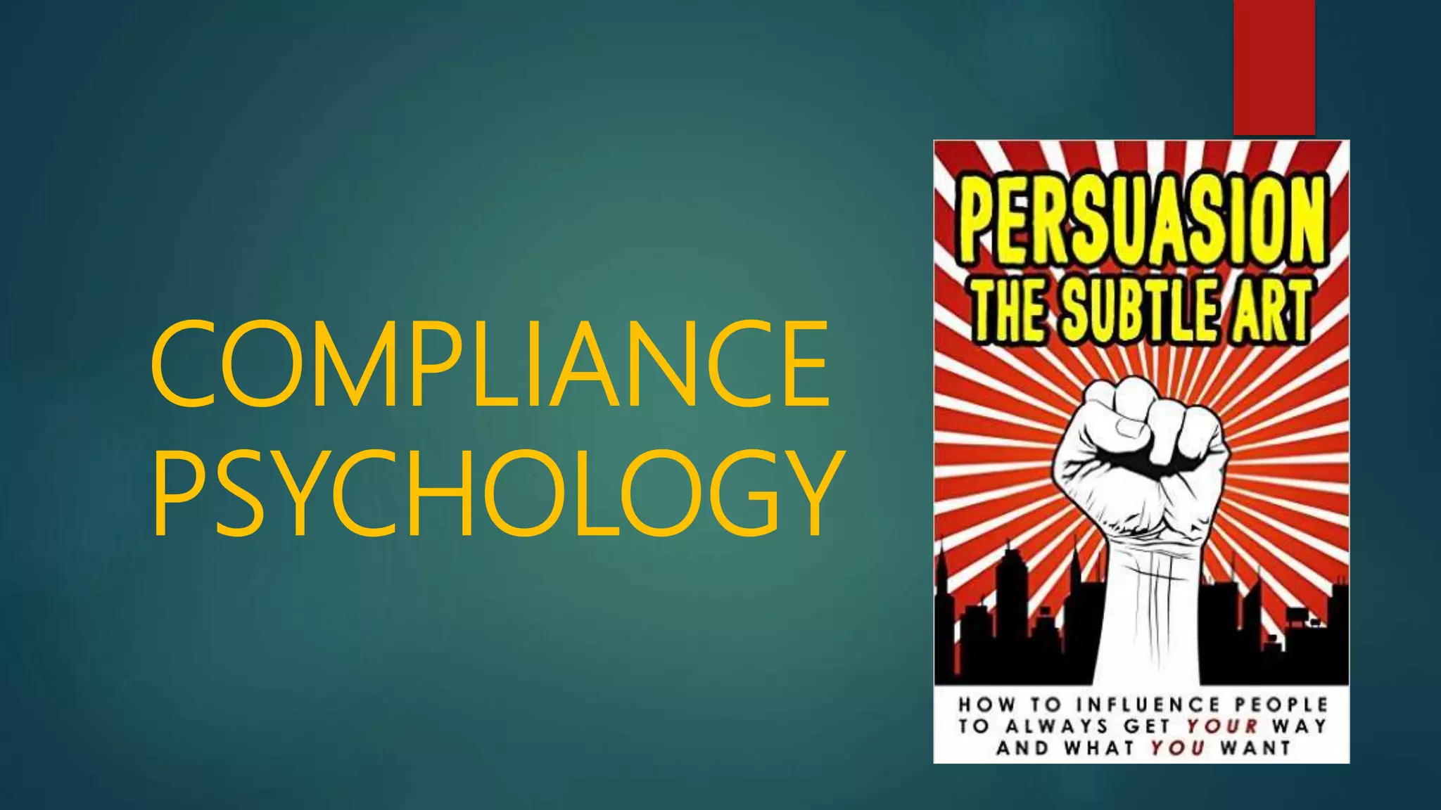 Compliance Psychology | PPTX
