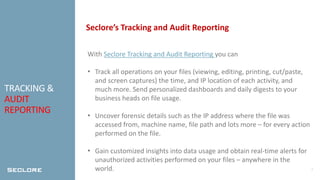 Compliance regulations with Data Centric Security | Seclore | PPT