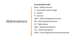 Compliance, Resistance, Surface Tension .pptx