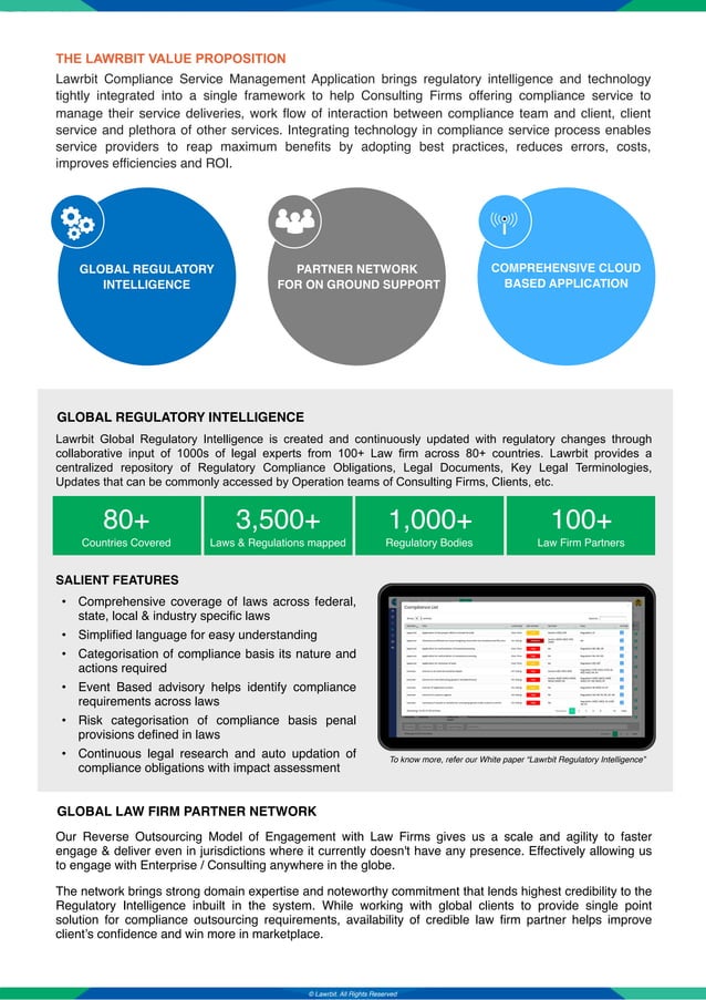 Compliance Service Management Solution | PDF | Management Consulting Industry | Industries