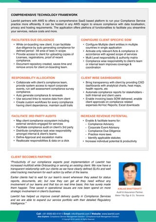 Compliance Service Management Solution | PDF