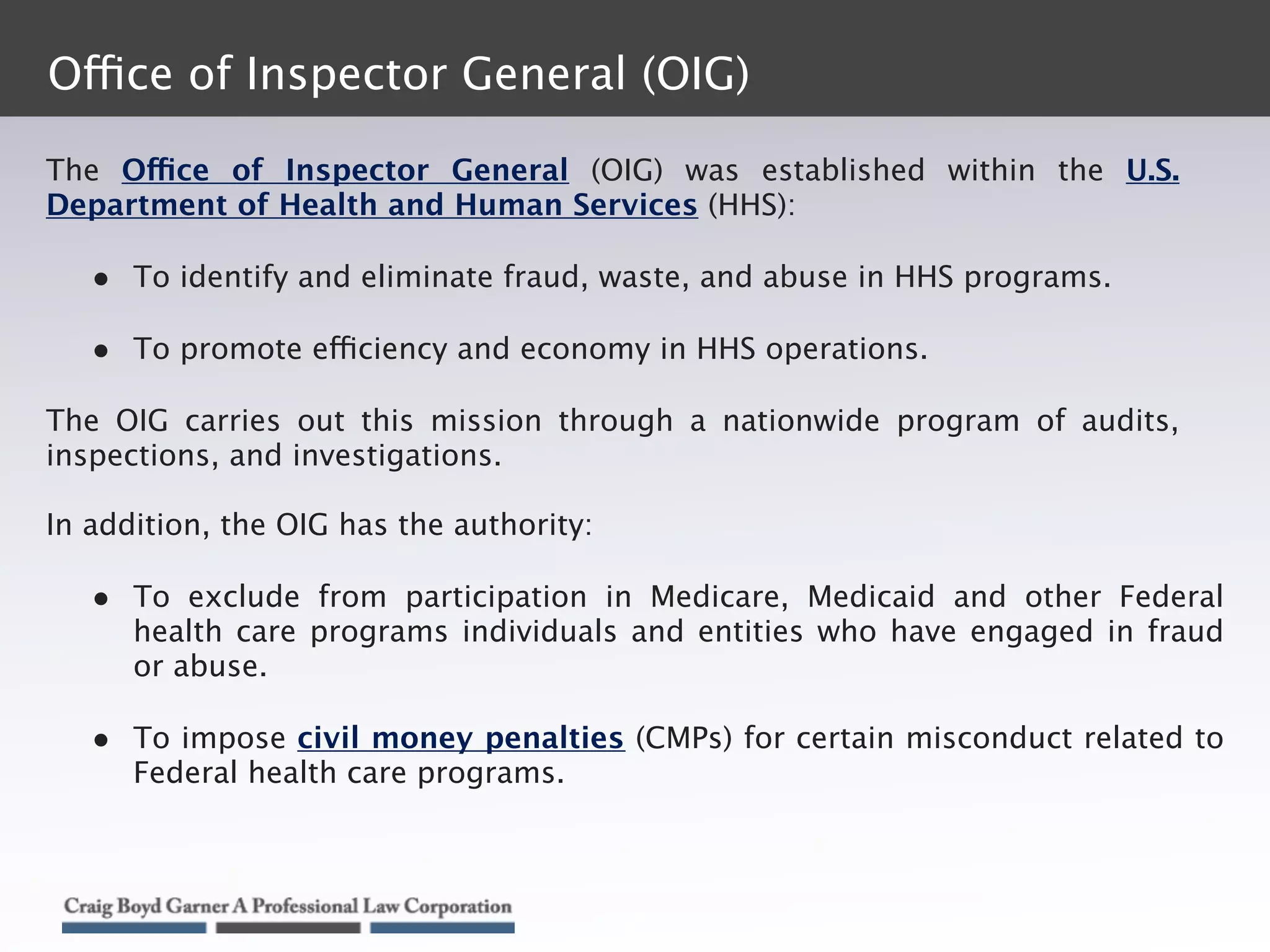 Sample Hospital Compliance Program | KEY