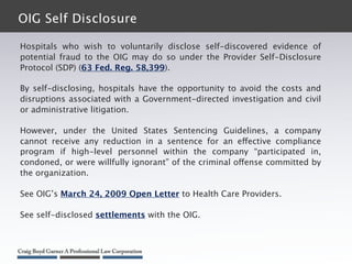 Sample Hospital Compliance Program | KEY