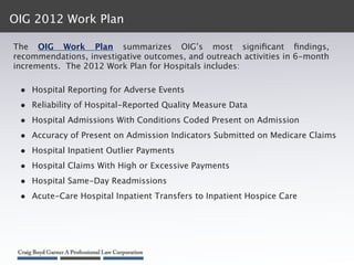 Sample Hospital Compliance Program | KEY
