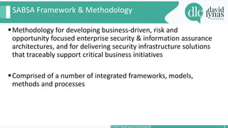 Compliance to Enablement - SABSA & GDPR | PPTX