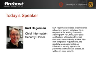 Making Sense of Security and Compliance | PPT