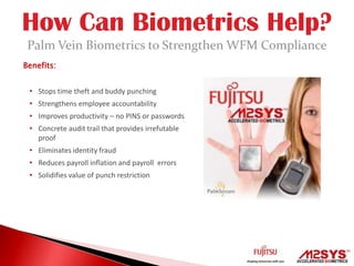 Fujitsu & M2SYS Webinar - How Palm Vein Biometrics Can Strengthen PCI and Workforce Management ...
