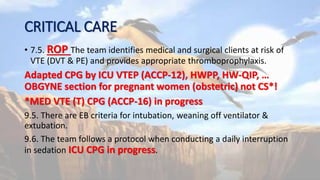 Compliance with CPGs-related QI accreditation standards | PPT