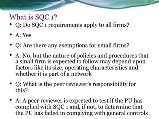 ICAI Peer Review: Compliance with framework of quality control | PDF