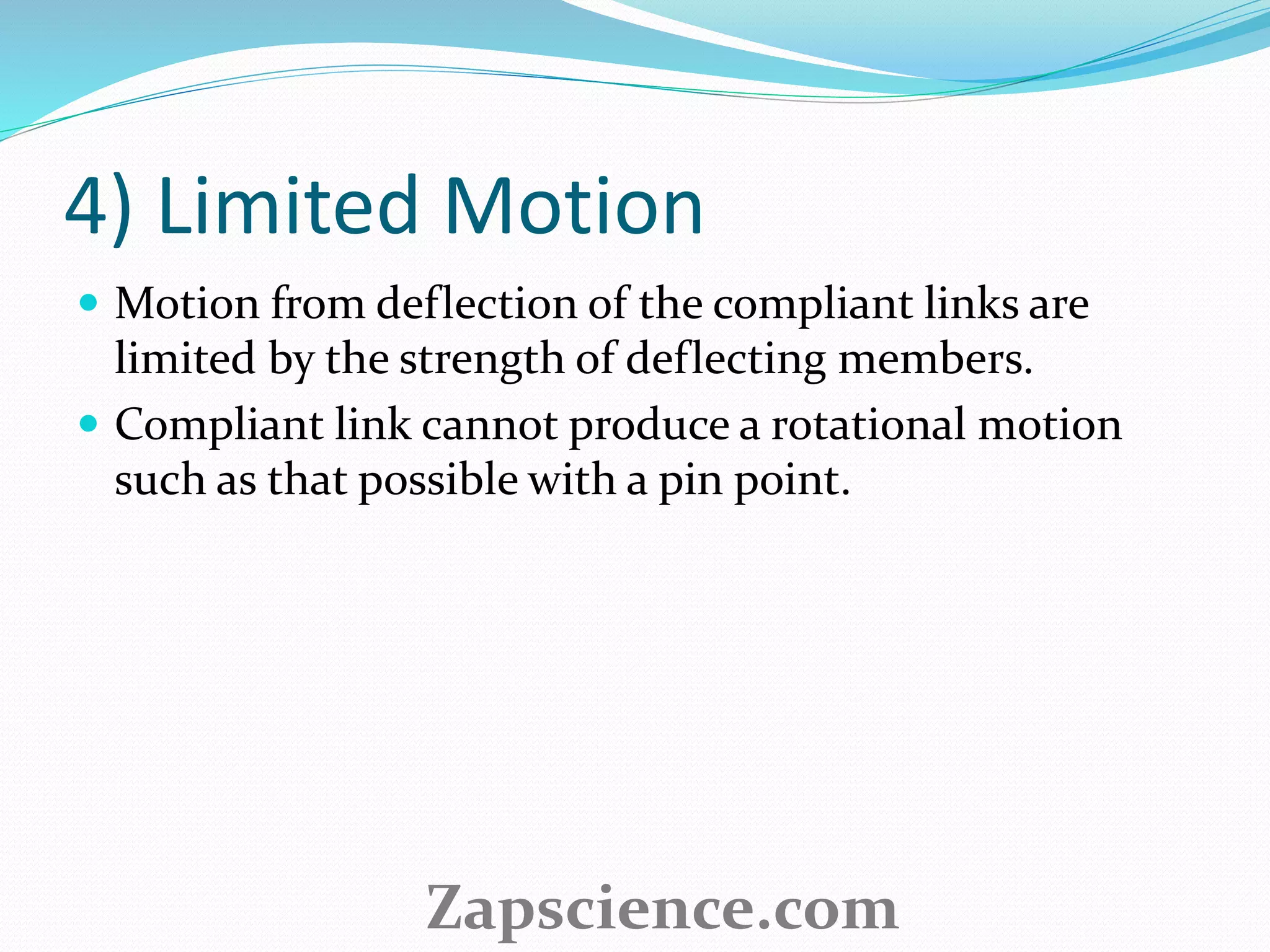 Compliant Mechanism and its Applications | PPTX