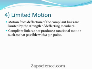Compliant Mechanism and its Applications | PPTX