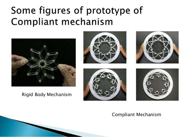 Compliant mechanisms and its application in robotics