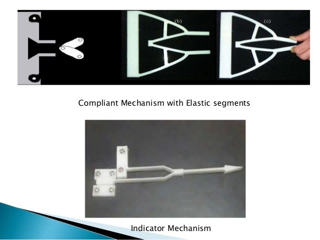 Compliant mechanisms and its application in robotics