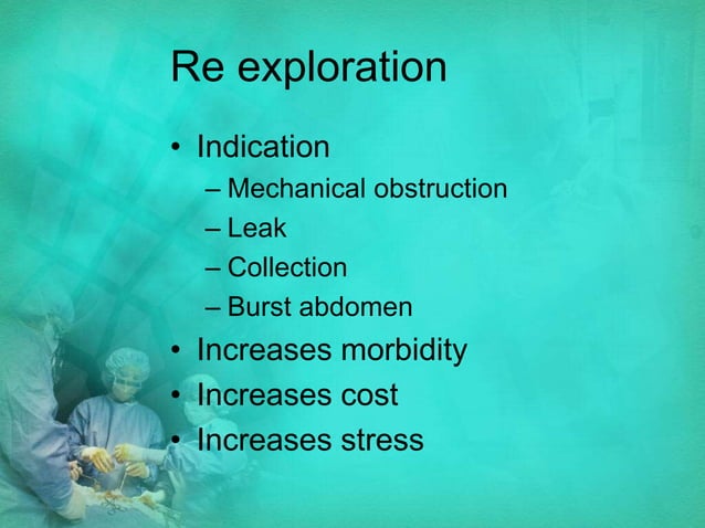 Complications GI surgery | PPT