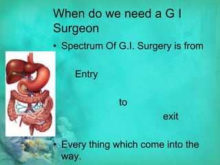 Complications GI surgery | PPT | Digestive Disorders | Diseases and ...