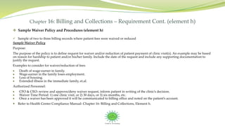 Compliatric continuous compliance series chapter 16 | PDF