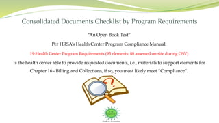Compliatric continuous compliance series chapter 16 | PDF