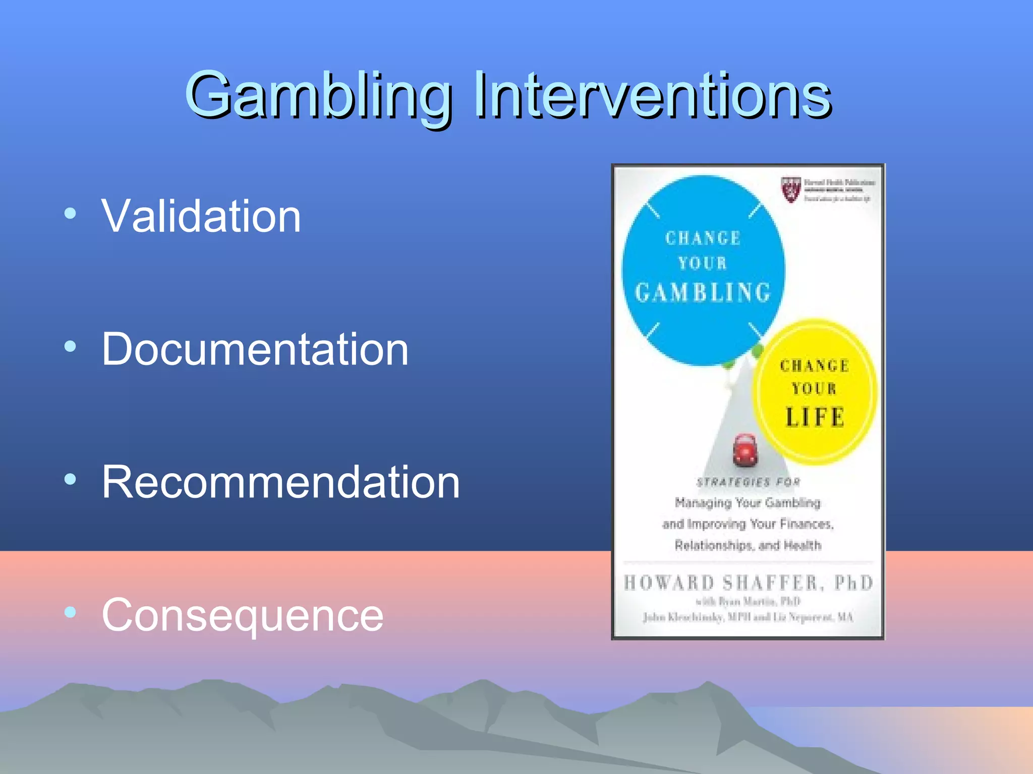 Complicated Interventions: Process Addictions and Beyond | PPT