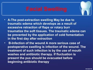 Complication and management of tooth extraction albayati | PPT