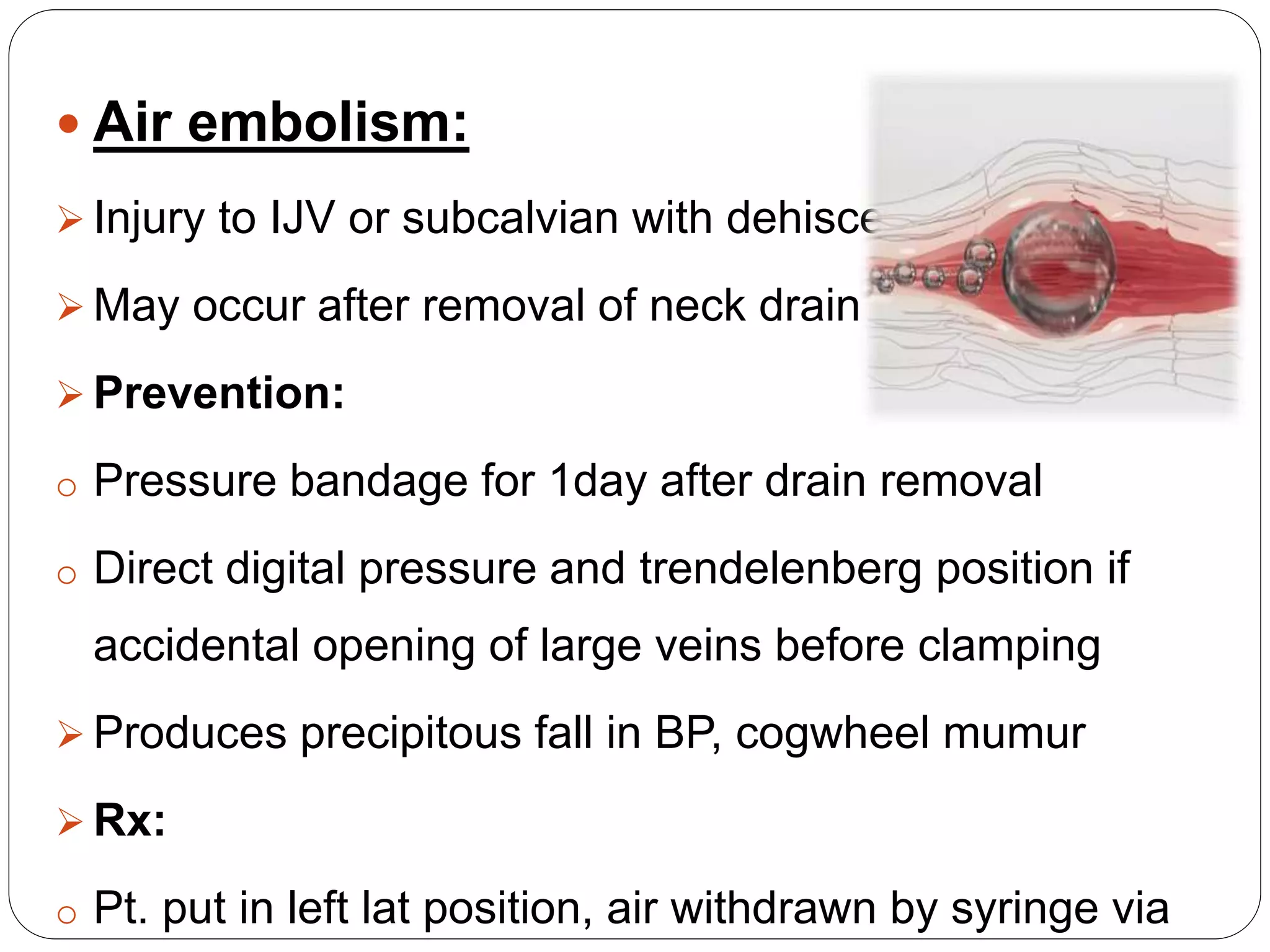 Complication neck dissection | PPTX