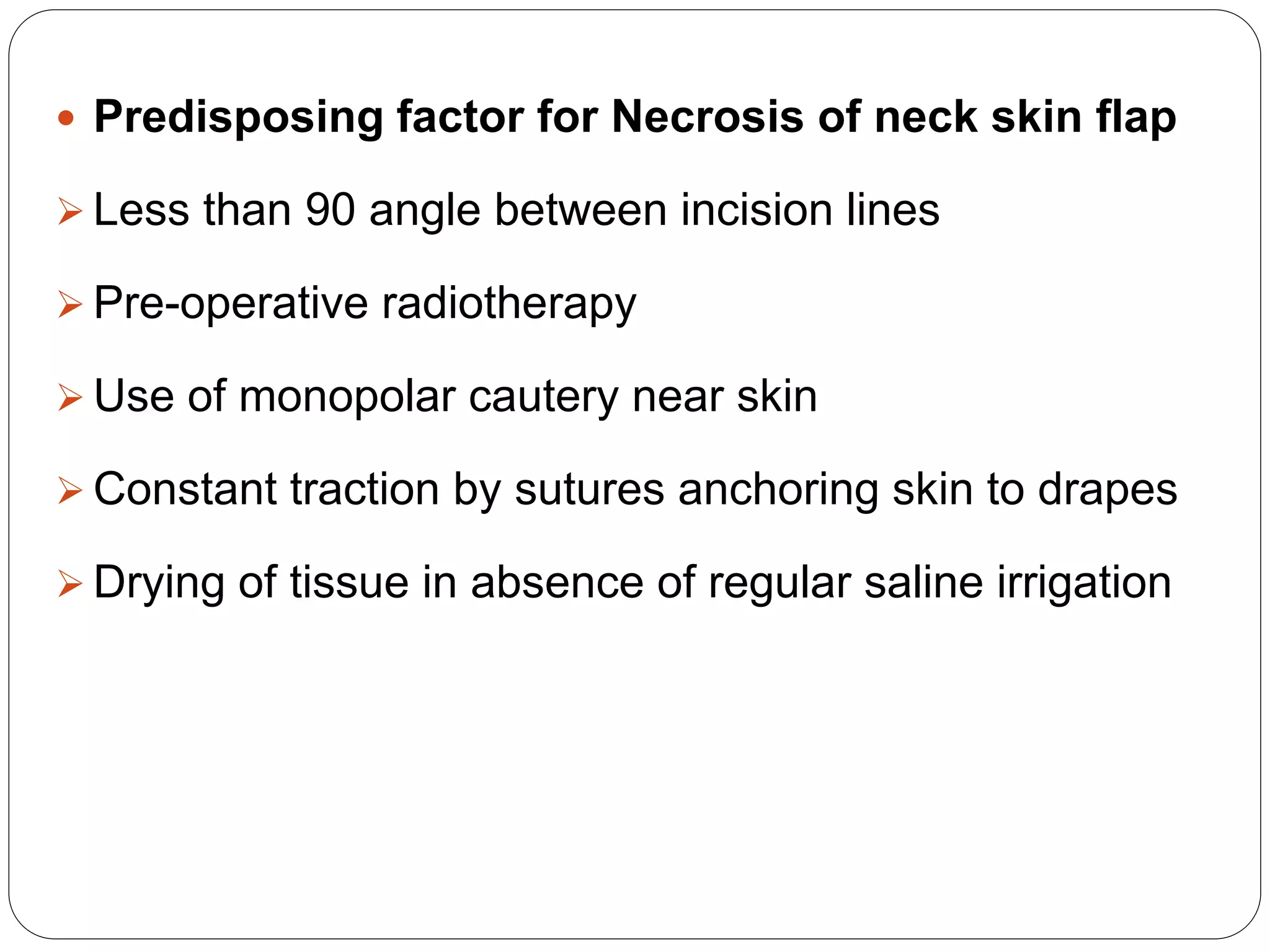 Complication neck dissection | PPTX