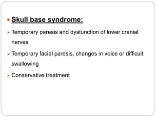 Complication neck dissection | PPTX