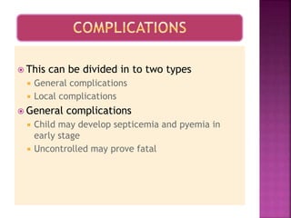Complication of acute osteomyelitis | PPT