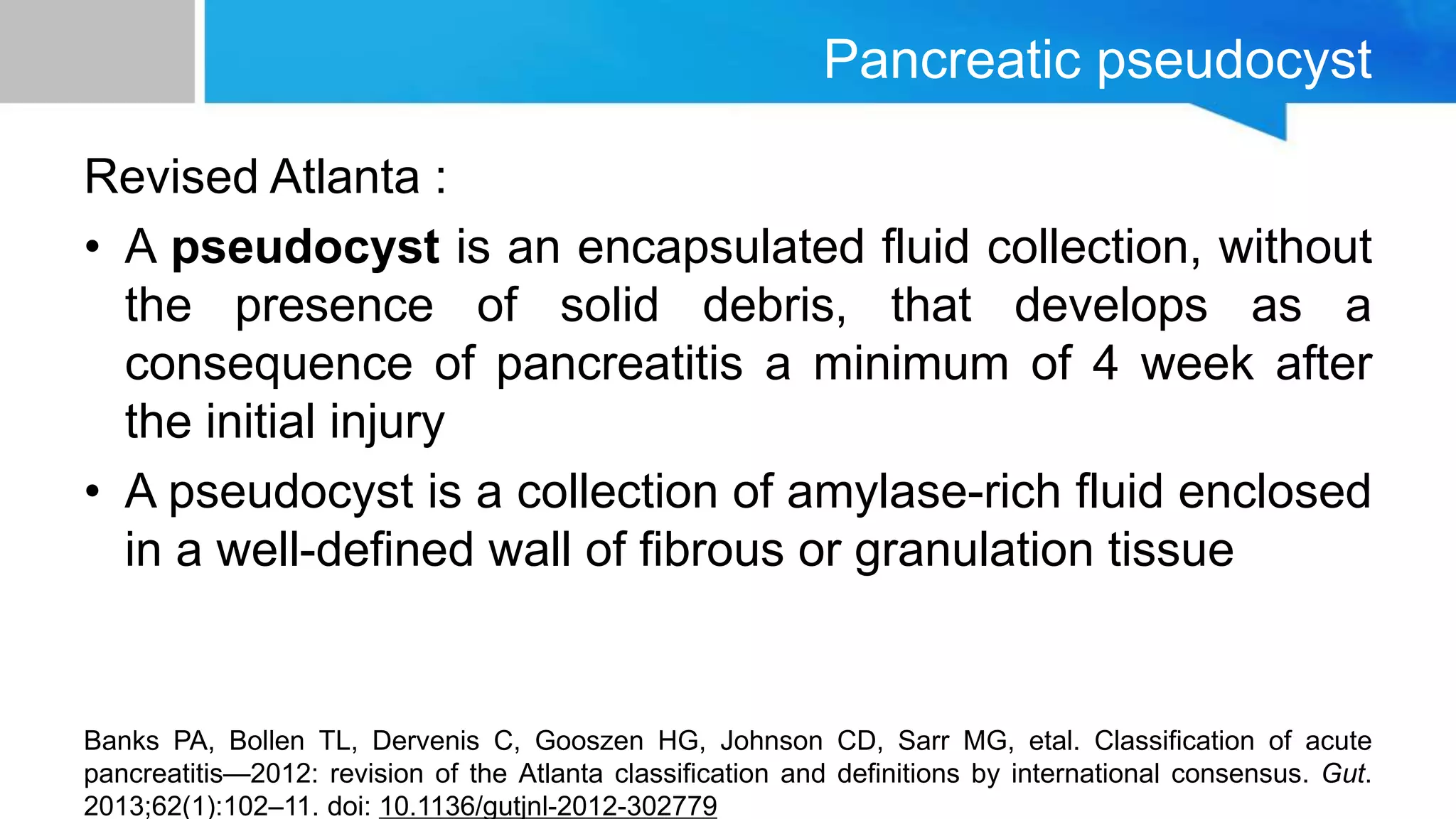 Complication Of Acute Pancreatitis | PPTX